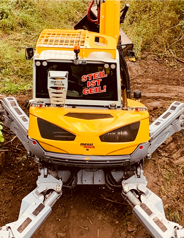 Schreitbagger mieten im Raum Rotenburg