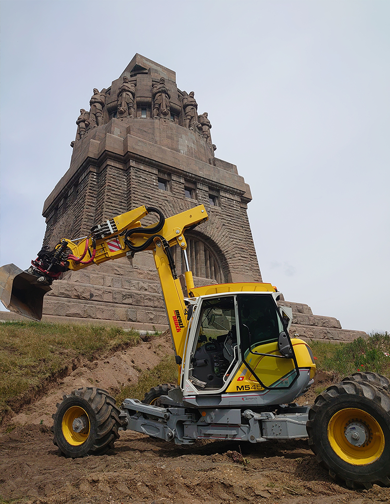 Schreitbagger mieten im Raum Rotenburg